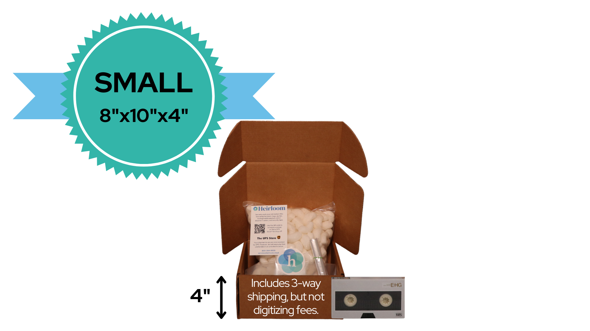 Heirloom Shipping Box: The Safest Way to Ship Old Media for Digitizing