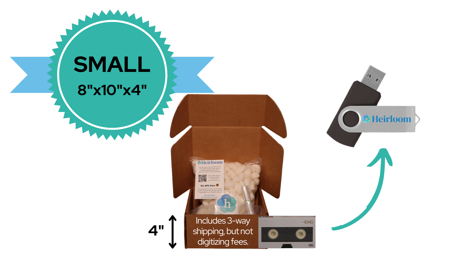 Heirloom Shipping Box: The Safest Way to Ship Old Media for Digitizing