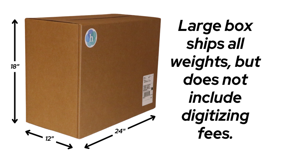 Heirloom Shipping Box: The Safest Way to Ship Old Media for Digitizing