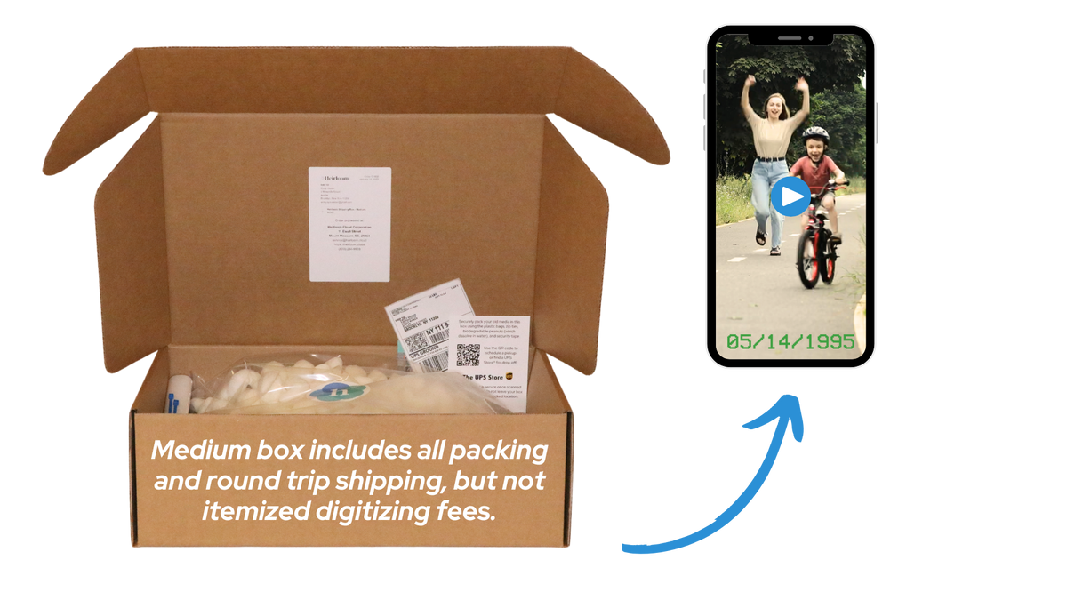 Digitize Photos, Slides, VHS, Cassette Tapes, Film, and More! – Heirloom