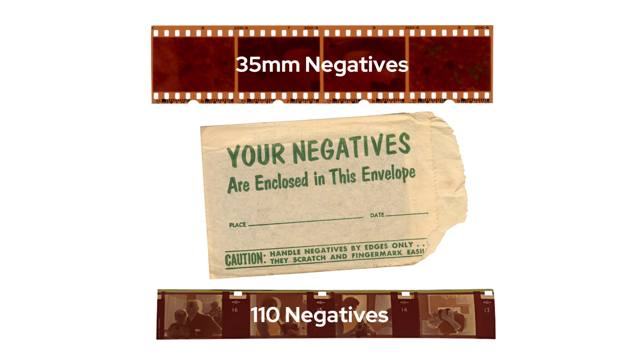 Photo Negatives to Digital | 35mm Negative Scanning – Heirloom