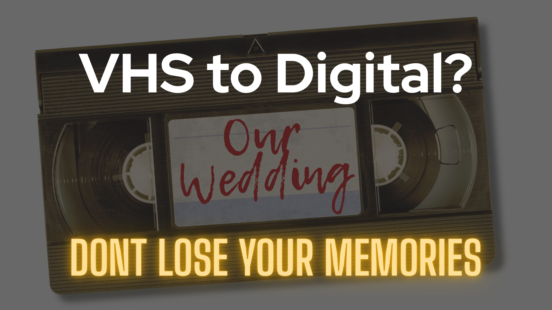 VHS to Digital Service | Free Repairs, Cloud Access, Easy Drop-Off ...